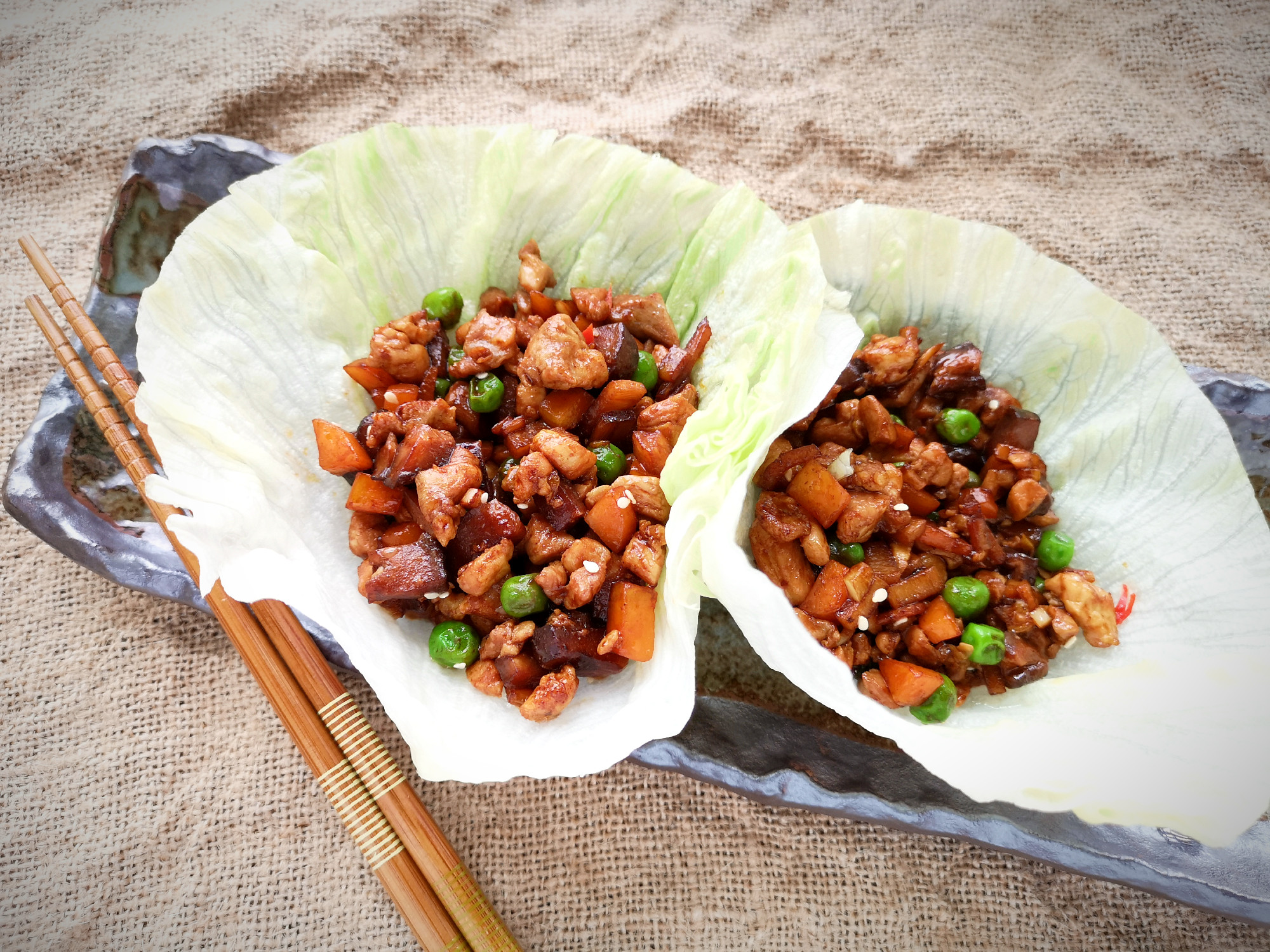 Chicken San Choy Bow – delish Home Cook – happiness is homemade